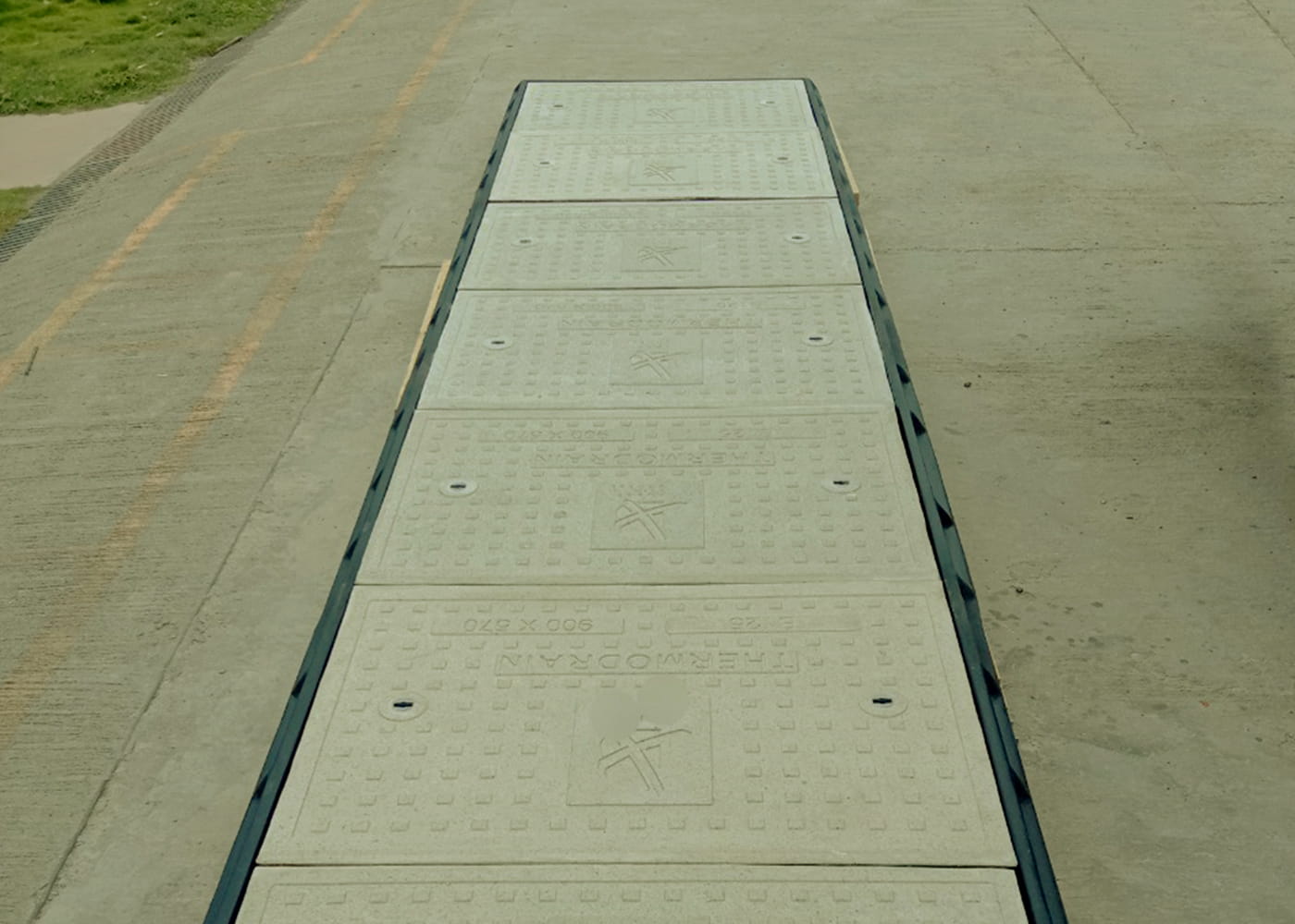 Multiple FRP/GRP Covers with Frame in India - Thermoset
